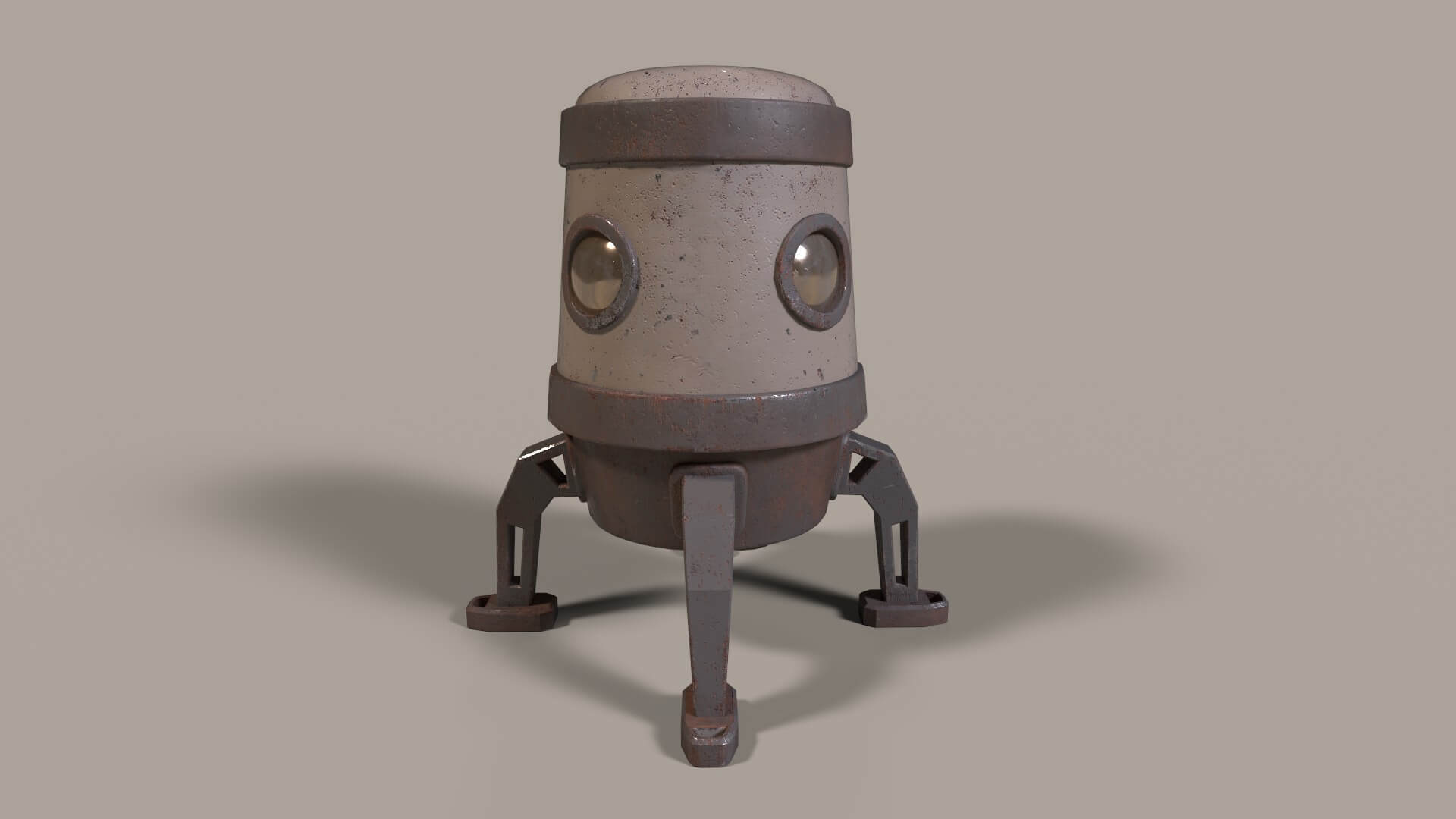 Stylized Landing Module - 3D Model by Art_Teeves