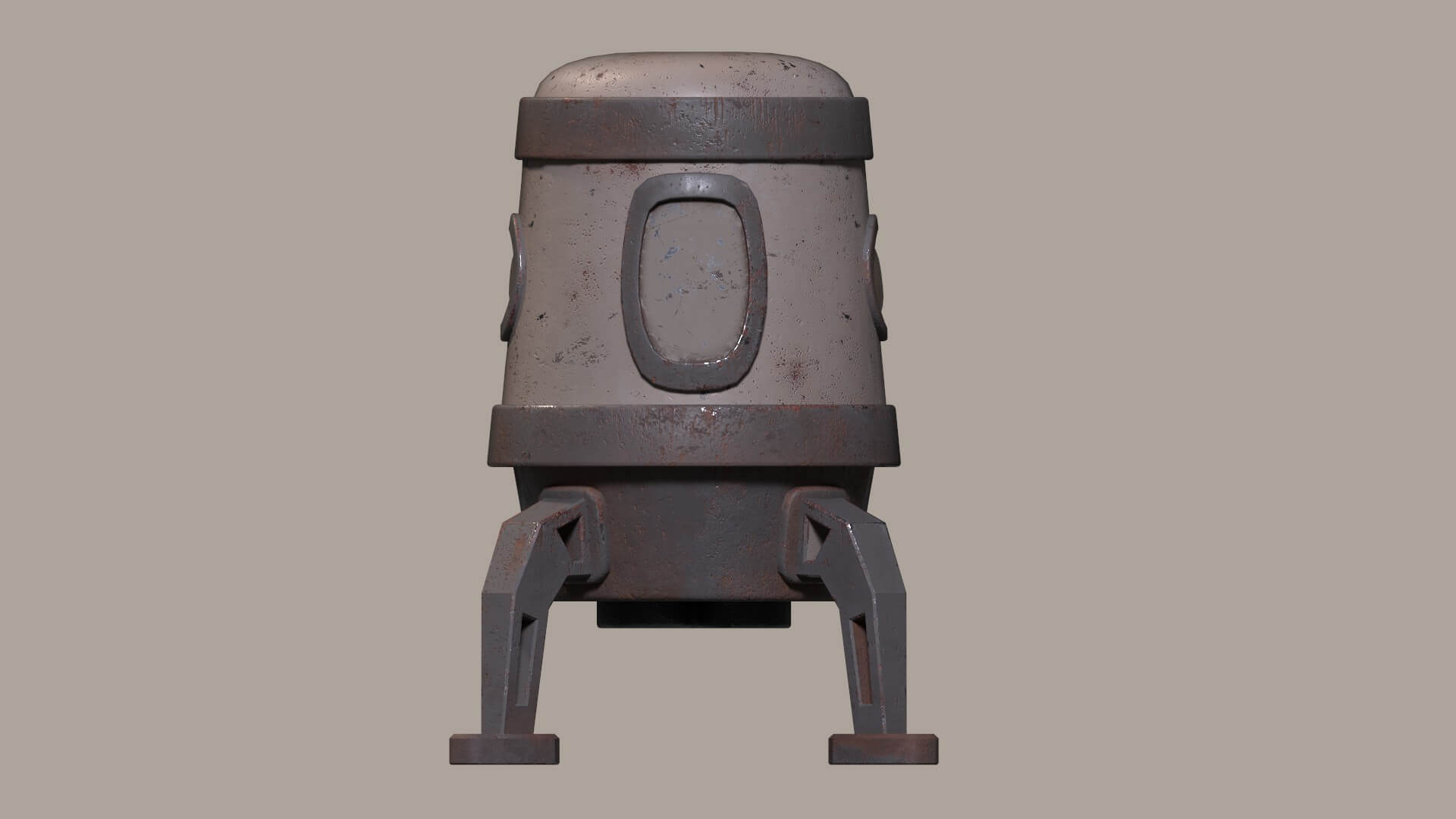 Stylized Landing Module - 3D Model by Art_Teeves