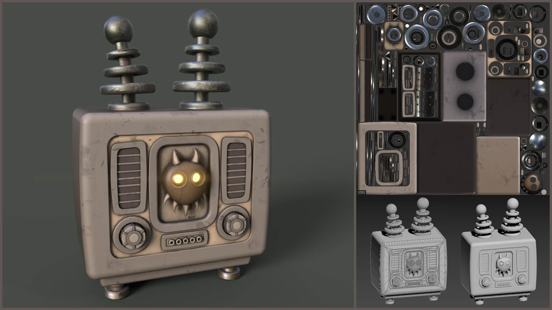 Stylized Limbo Radio - 3D Model by Art_Teeves
