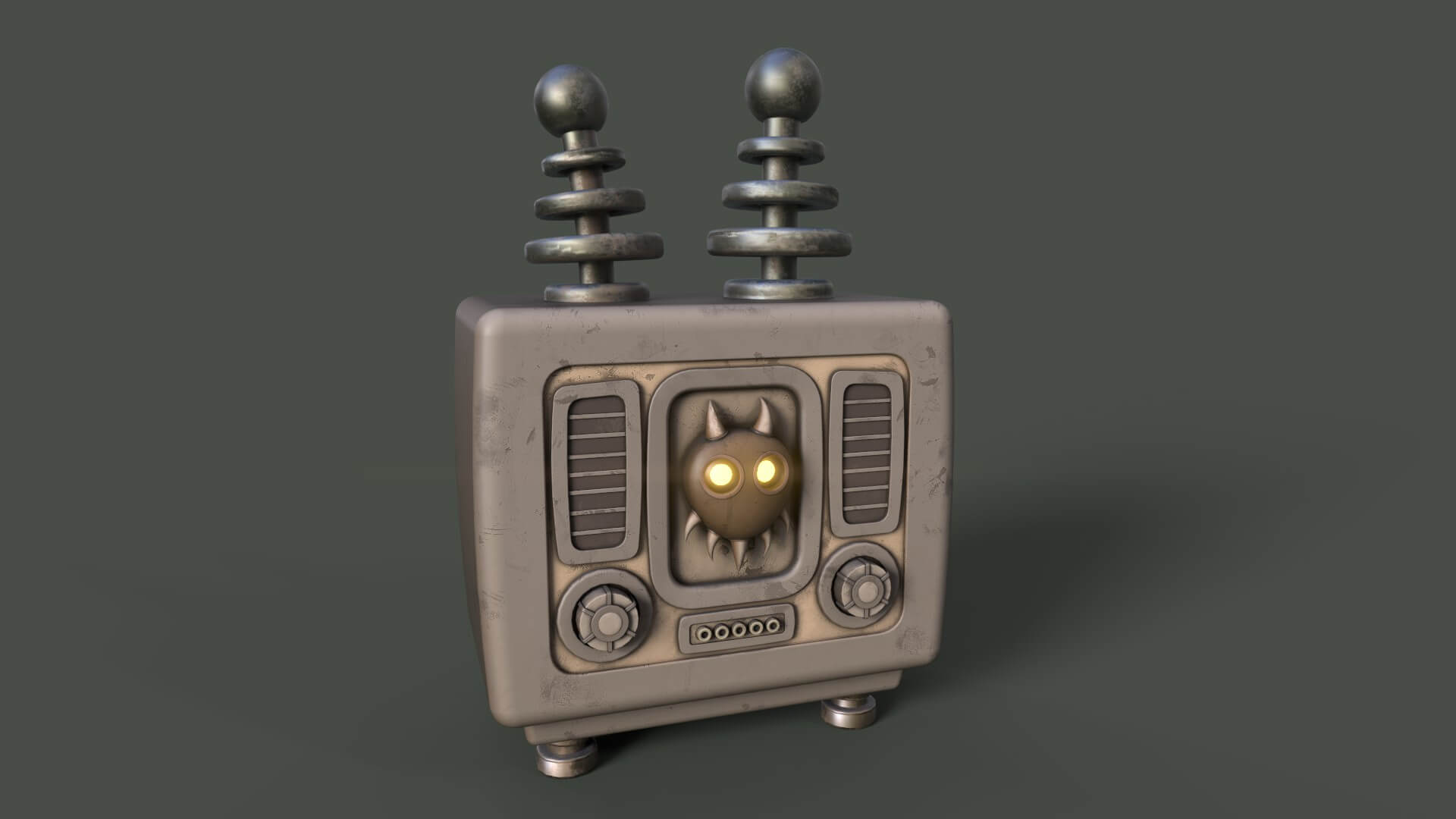 Stylized Limbo Radio - 3D Model by Art_Teeves