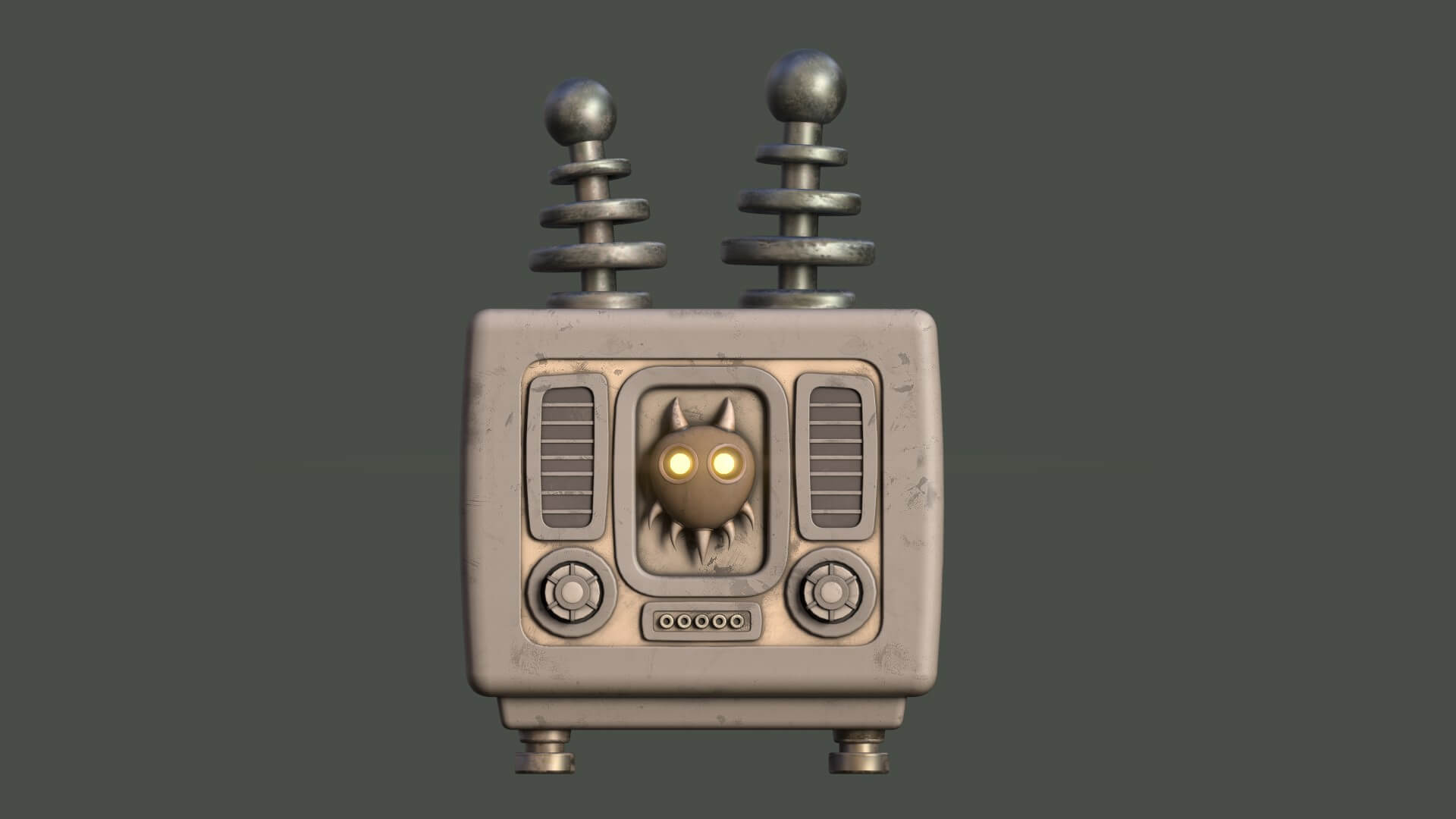 Stylized Limbo Radio - 3D Model by Art_Teeves