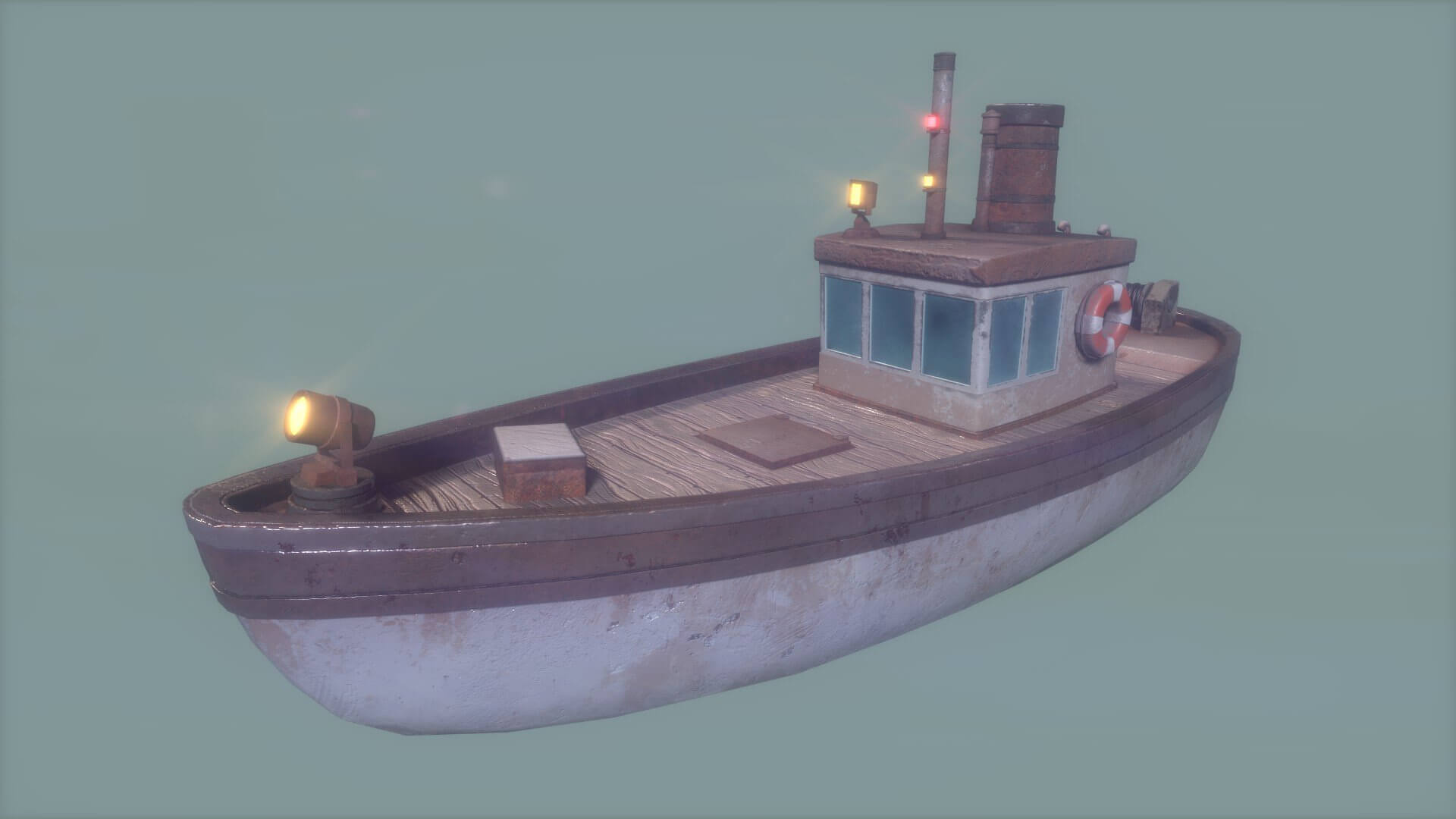 Stylized Boat - 3D Model by Art_Teeves