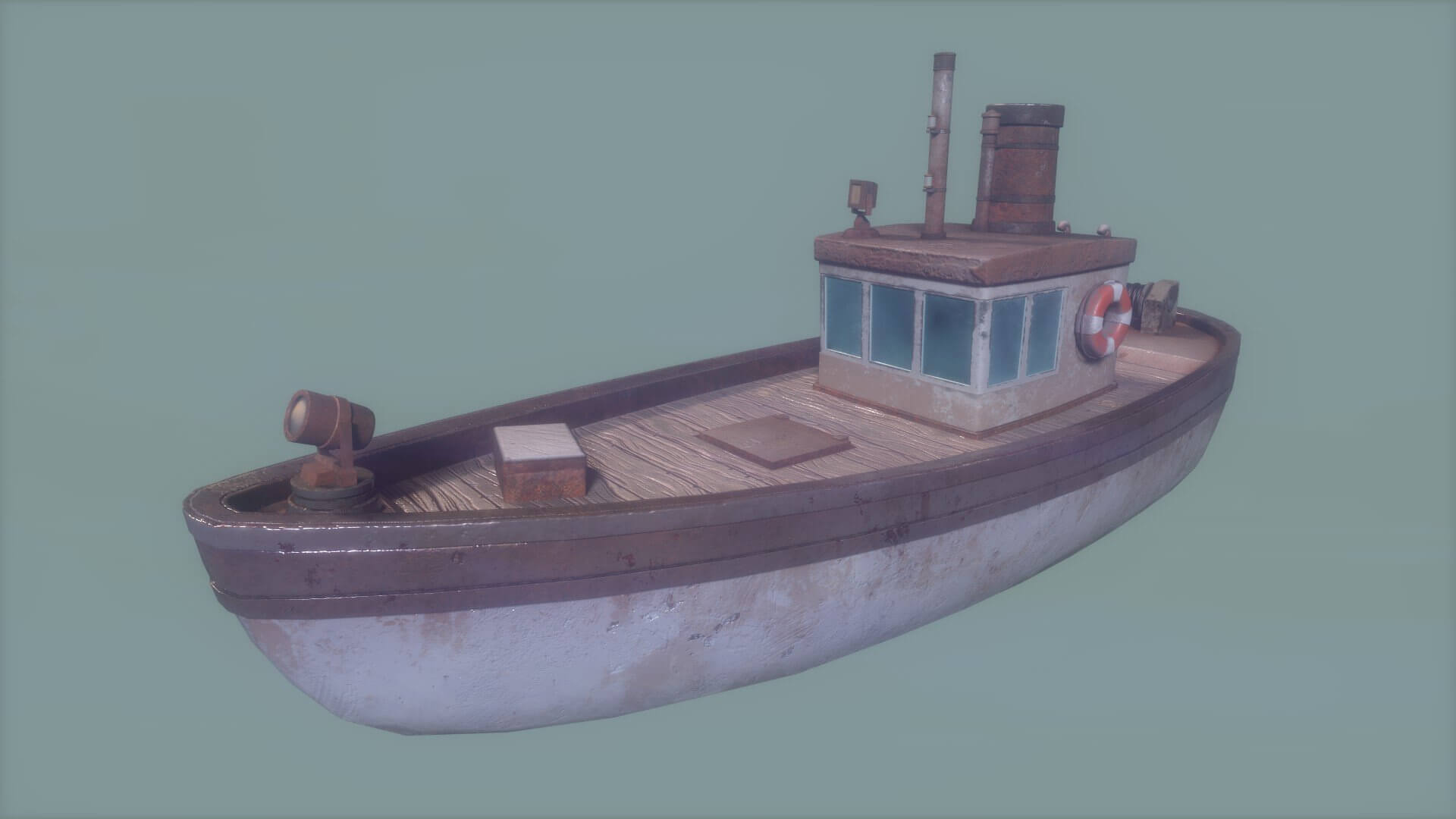 Stylized Boat - 3D Model by Art_Teeves