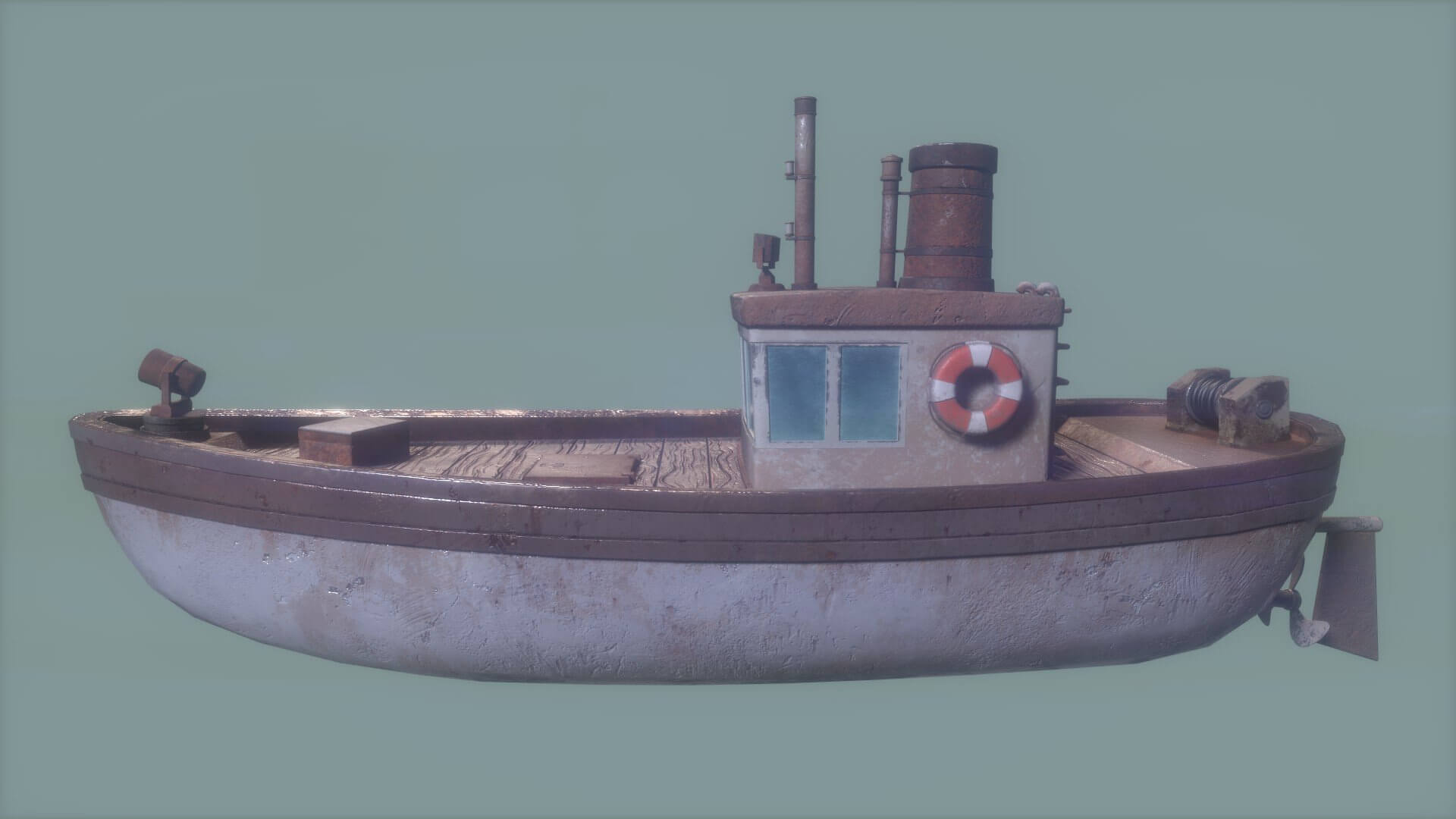 Stylized Boat - 3D Model by Art_Teeves
