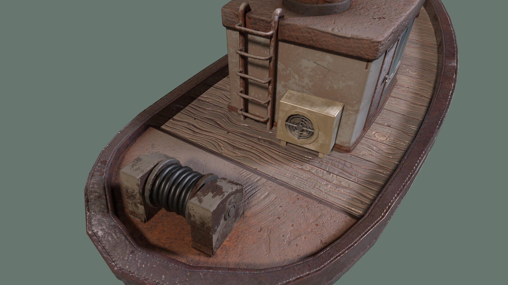 Stylized Boat - 3D Model by Art_Teeves