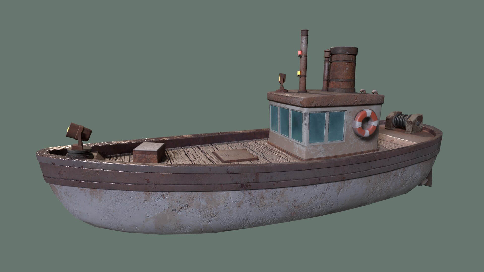 Stylized Boat - 3D Model by Art_Teeves
