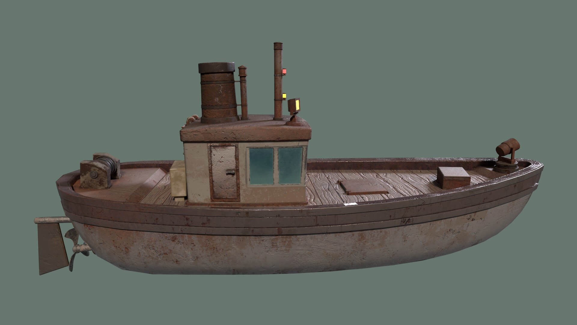 Stylized Boat - 3D Model by Art_Teeves