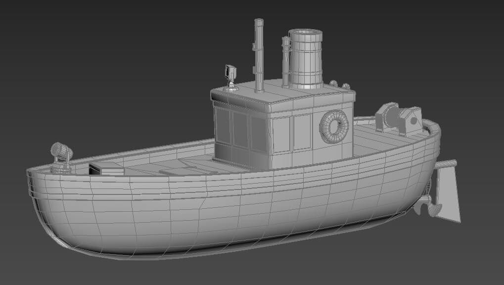 Stylized Boat - 3D Model by Art_Teeves