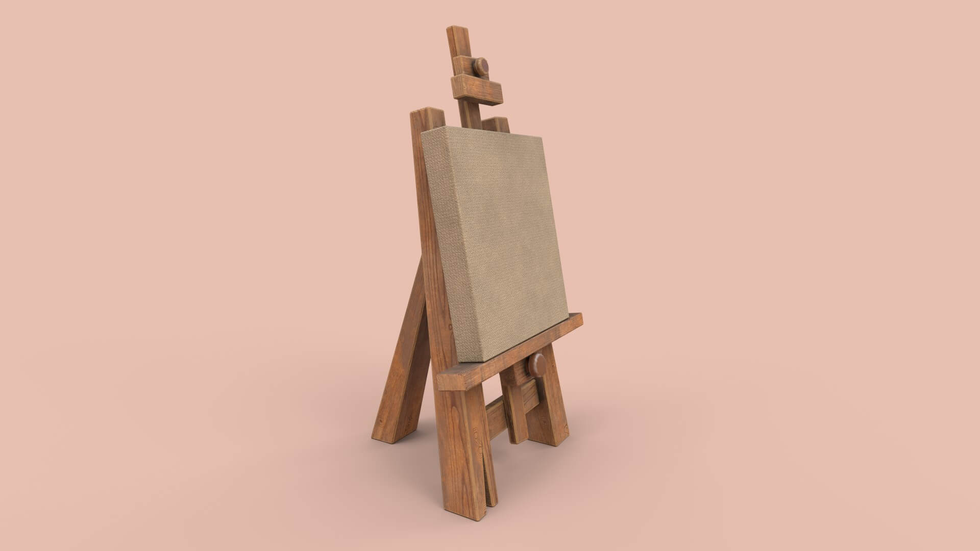 Stylized Easel - 3D Model by Art_Teeves