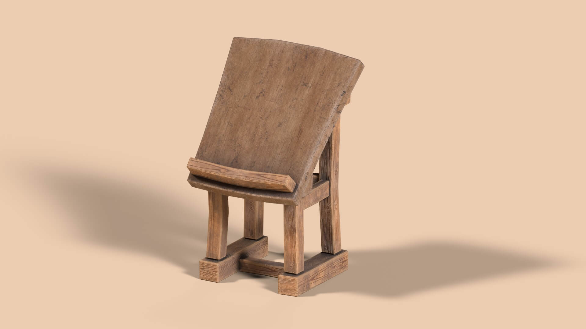Stylized Easel - 3D Model by Art_Teeves