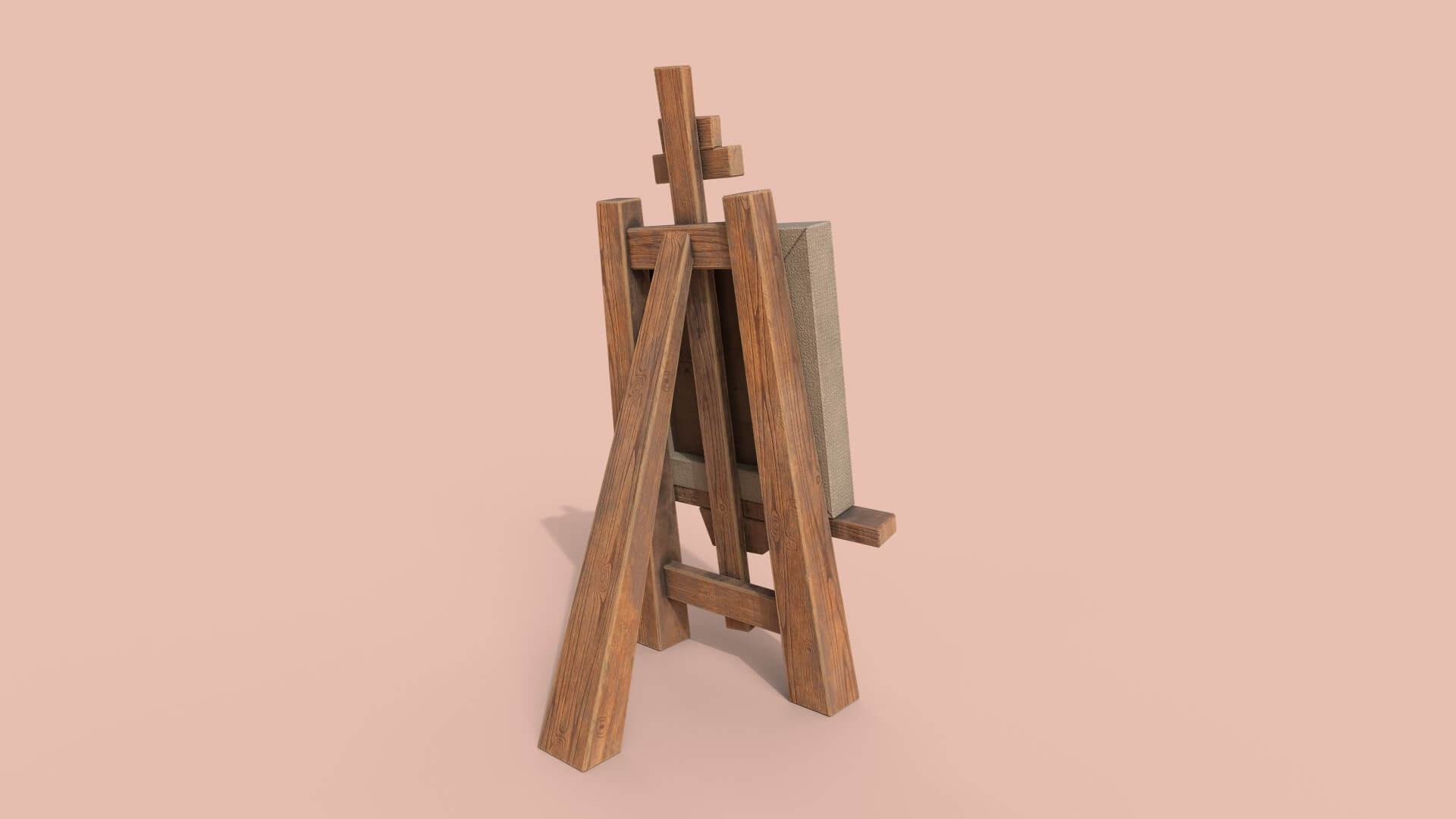 Stylized Easel - 3D Model by Art_Teeves