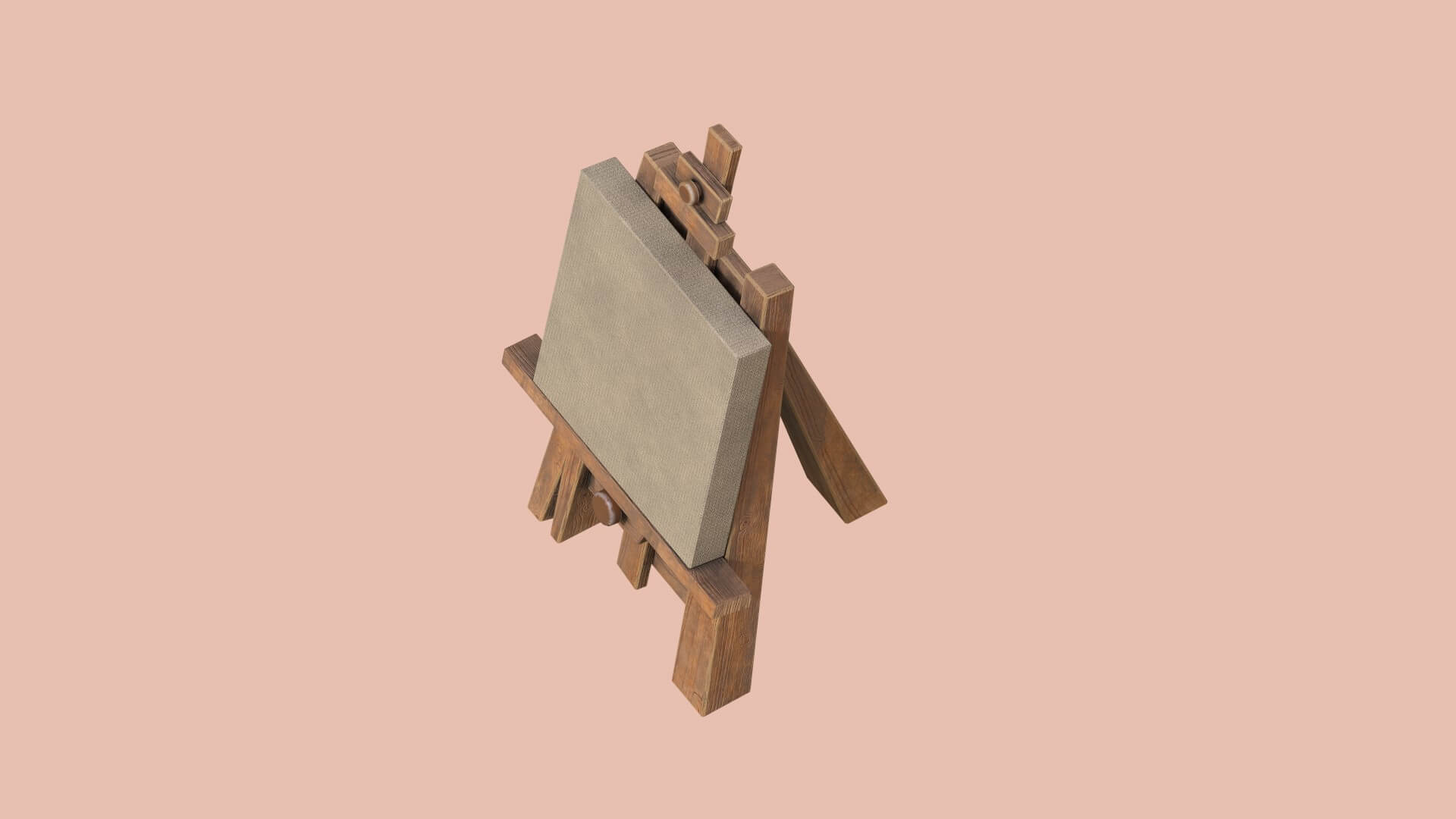 Stylized Easel - 3D Model by Art_Teeves