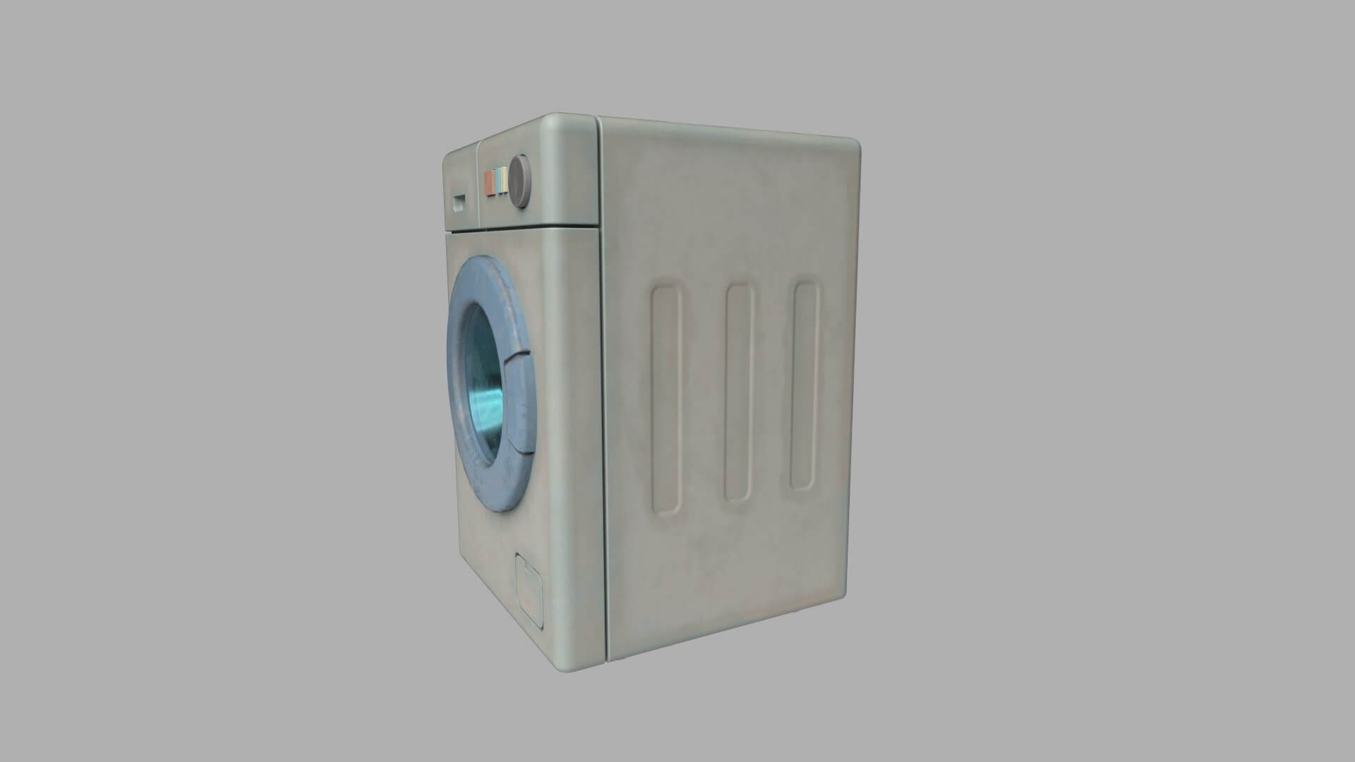 Stylized Washing Machine - 3D Model by Art_Teeves