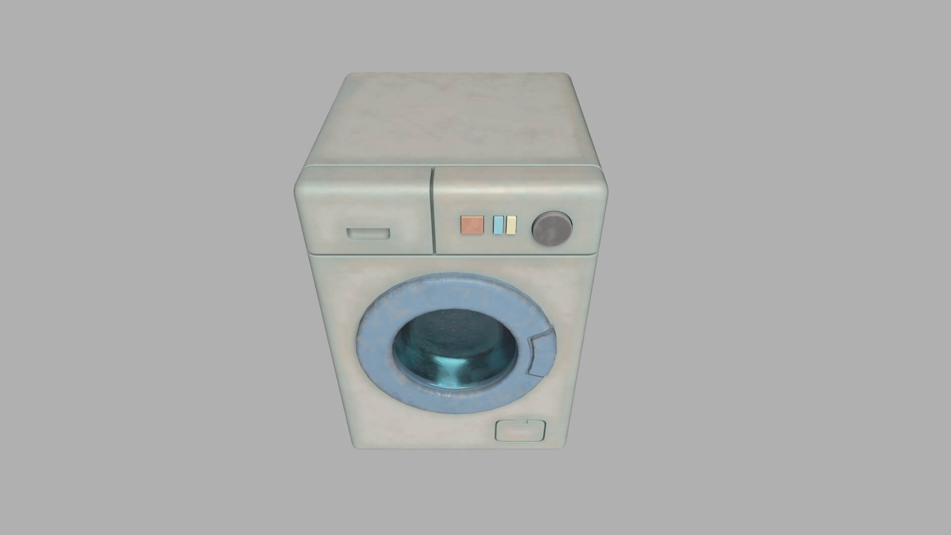 Stylized Washing Machine - 3D Model by Art_Teeves