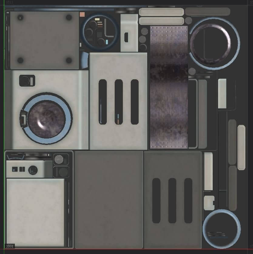 Stylized Washing Machine - 3D Model by Art_Teeves