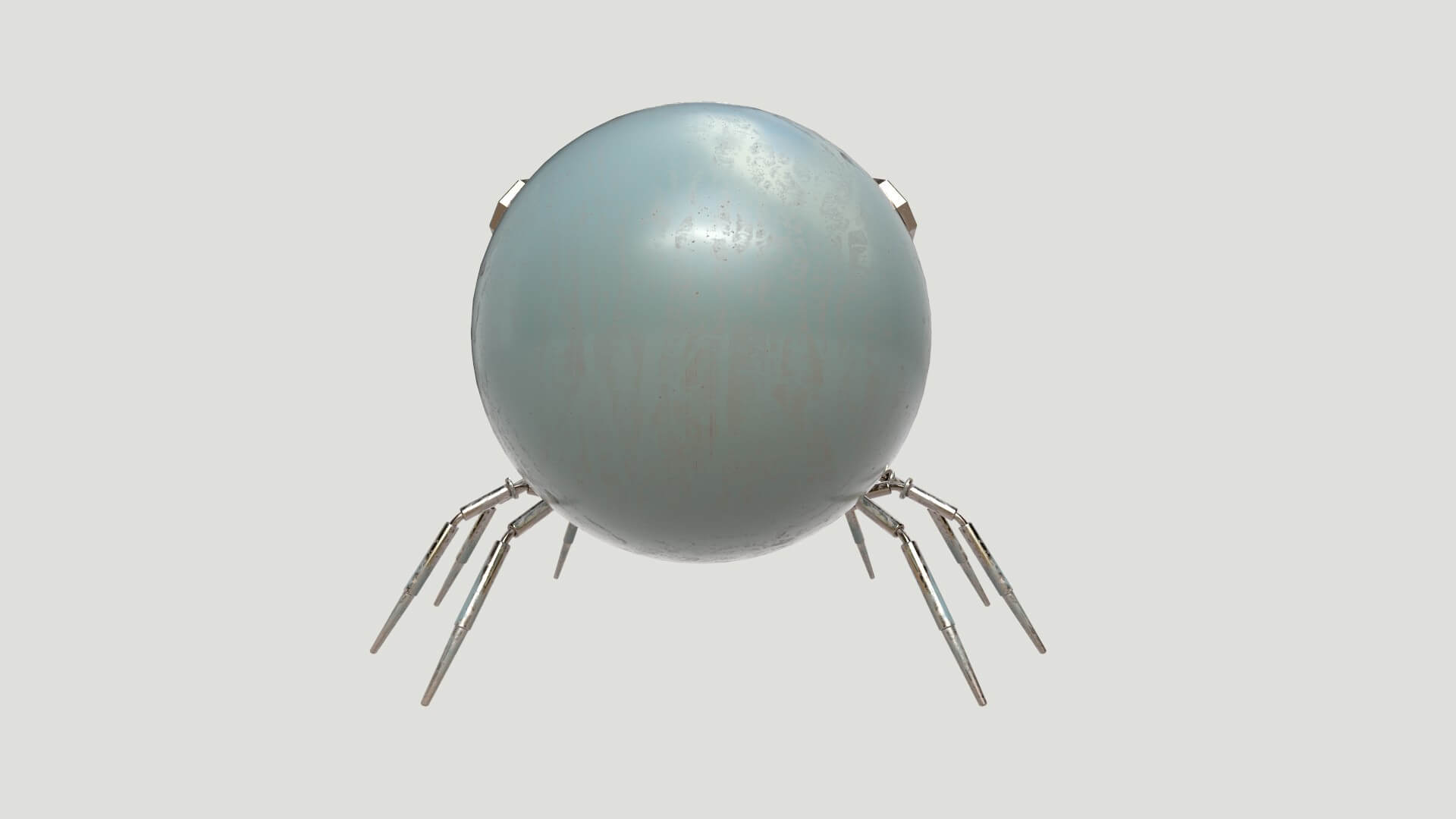 Stylized Mechanical Spider - 3D Model by Art_Teeves