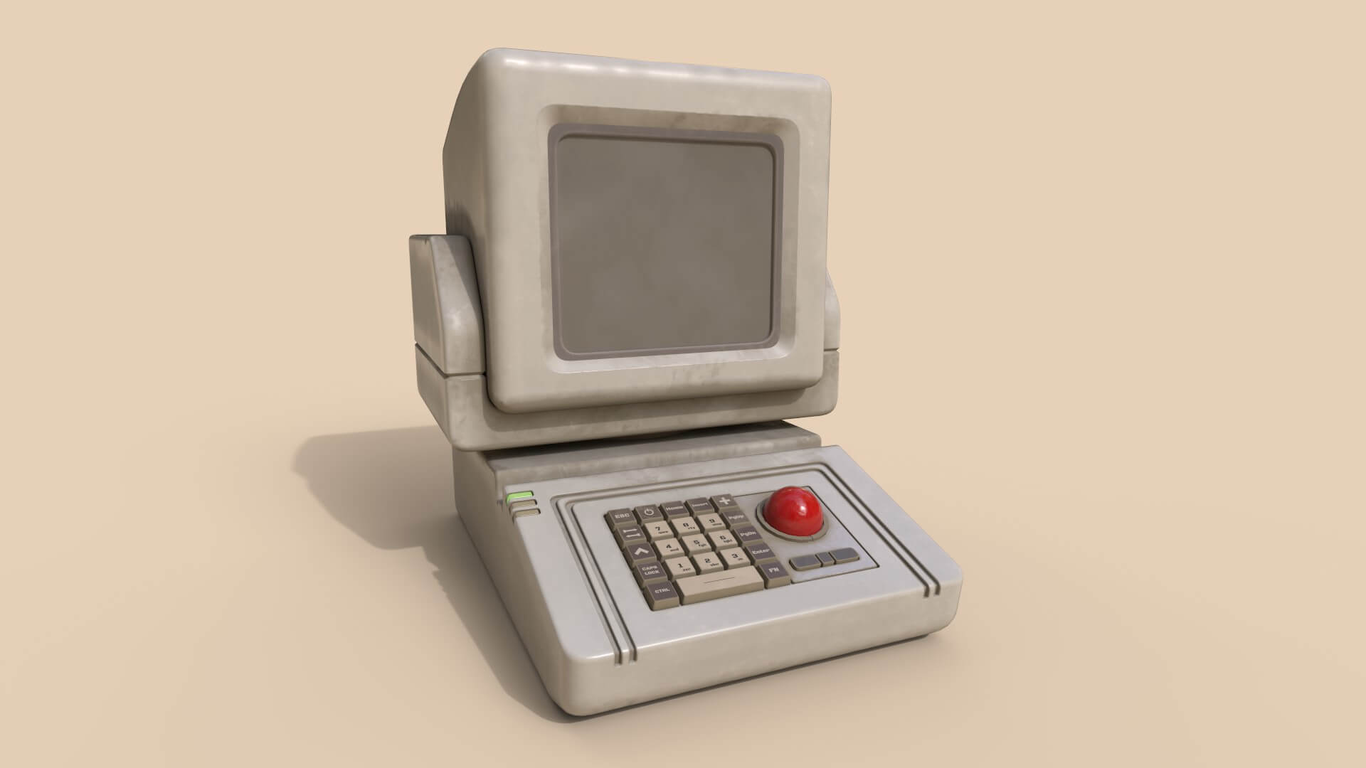 Stylized Retrofuturism PC - 3D Model by Art_Teeves