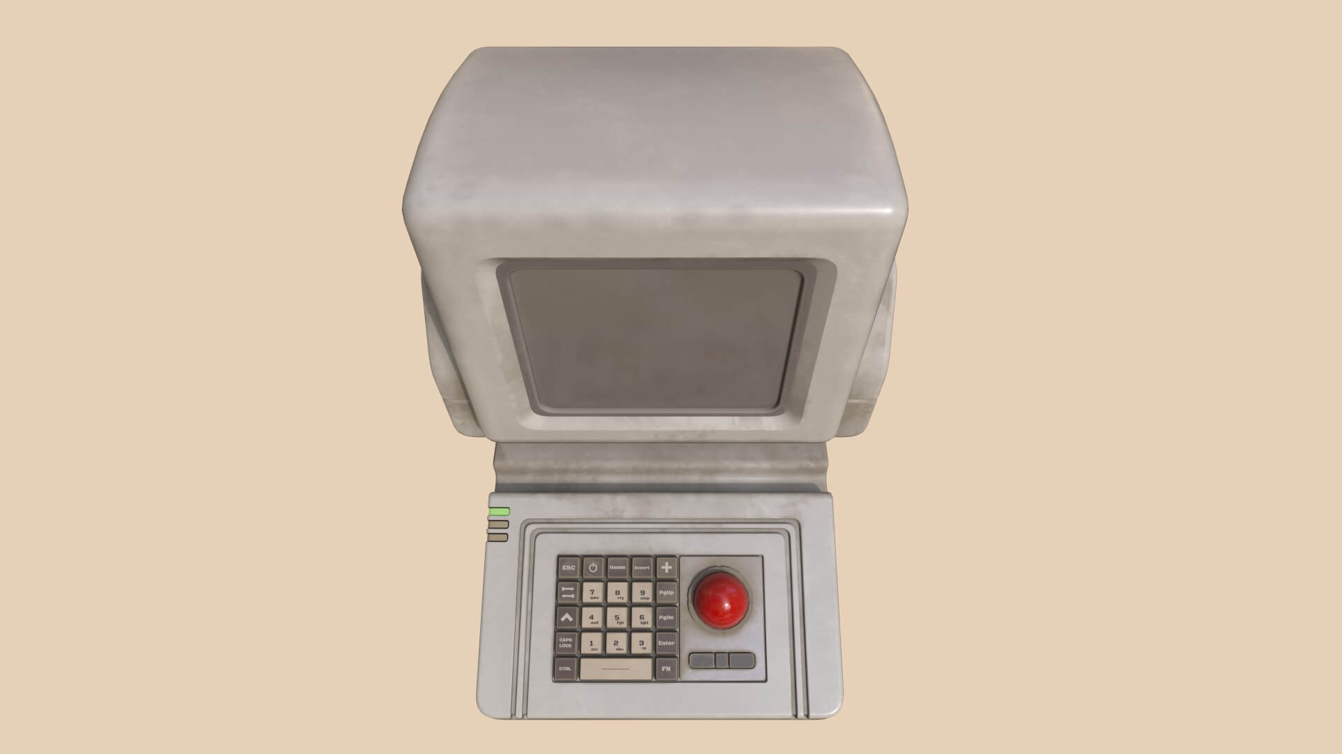 Stylized Retrofuturism PC - 3D Model by Art_Teeves