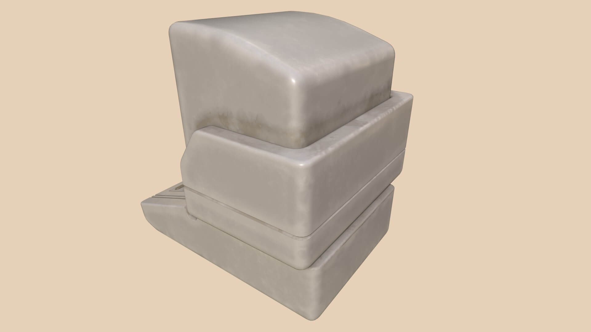 Stylized Retrofuturism PC - 3D Model by Art_Teeves