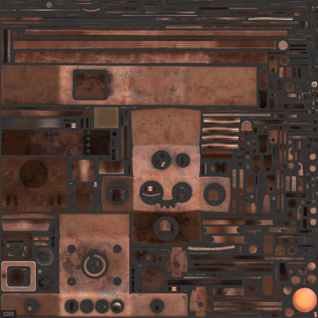 Stylized Robot Oven - 3D Model by Art_Teeves