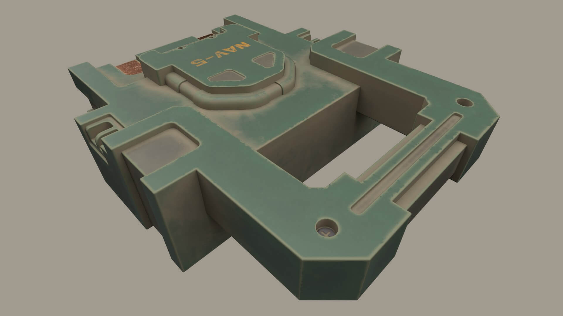 Stylized Sci-Fi Cartridge 3D Model by Art_Teeves