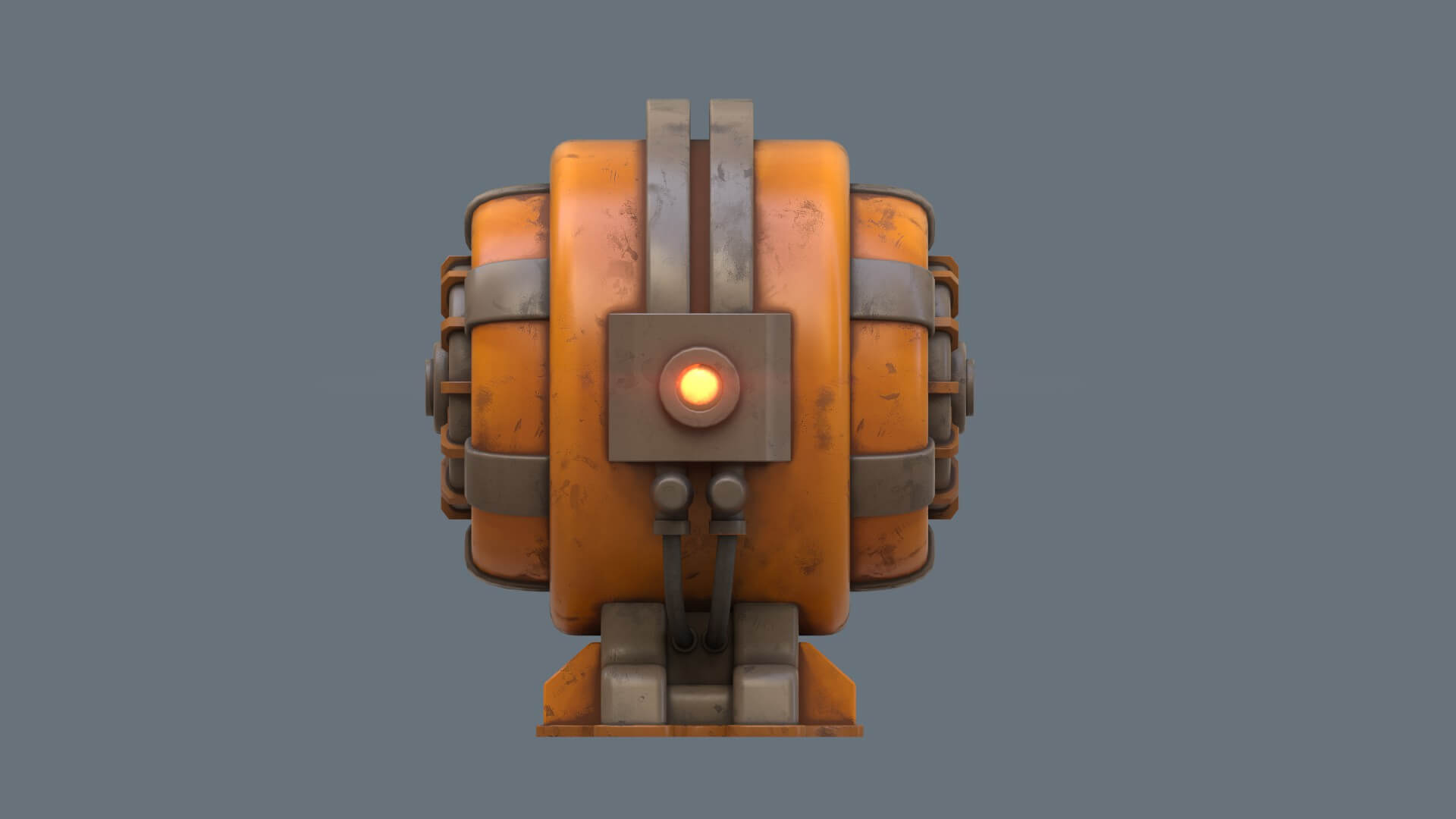 Stylized Sci-Fi Generator 3D Model by Art_Teeves