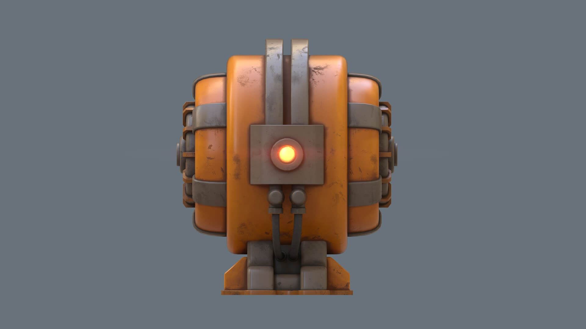Stylized Sci-Fi Generator 3D Model by Art_Teeves