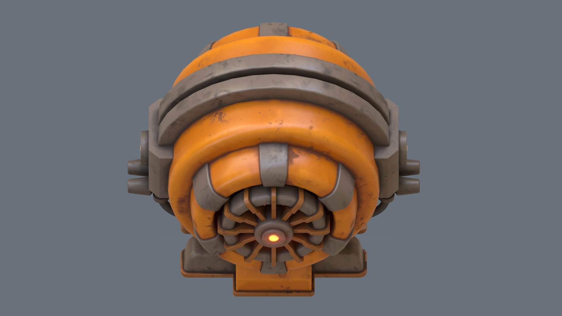 Stylized Sci-Fi Generator 3D Model by Art_Teeves