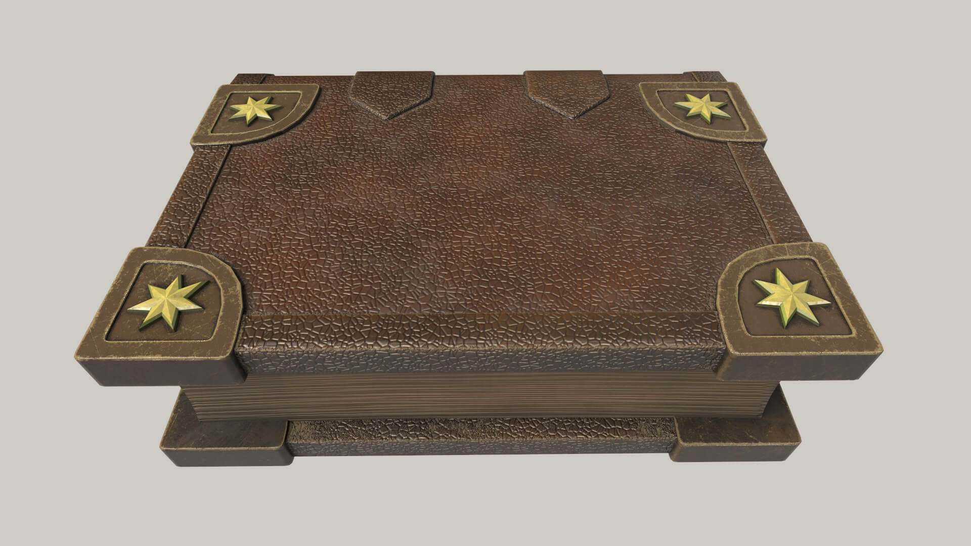 Stylized Spellbook - Starry Frame 3D Model by Art_Teeves