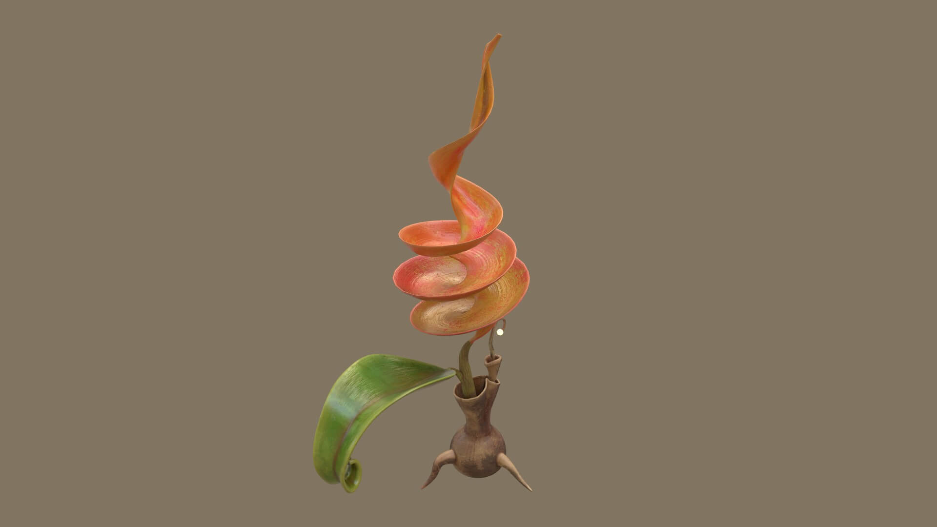 Stylized Spiral Flower - 3D Model by Art_Teeves