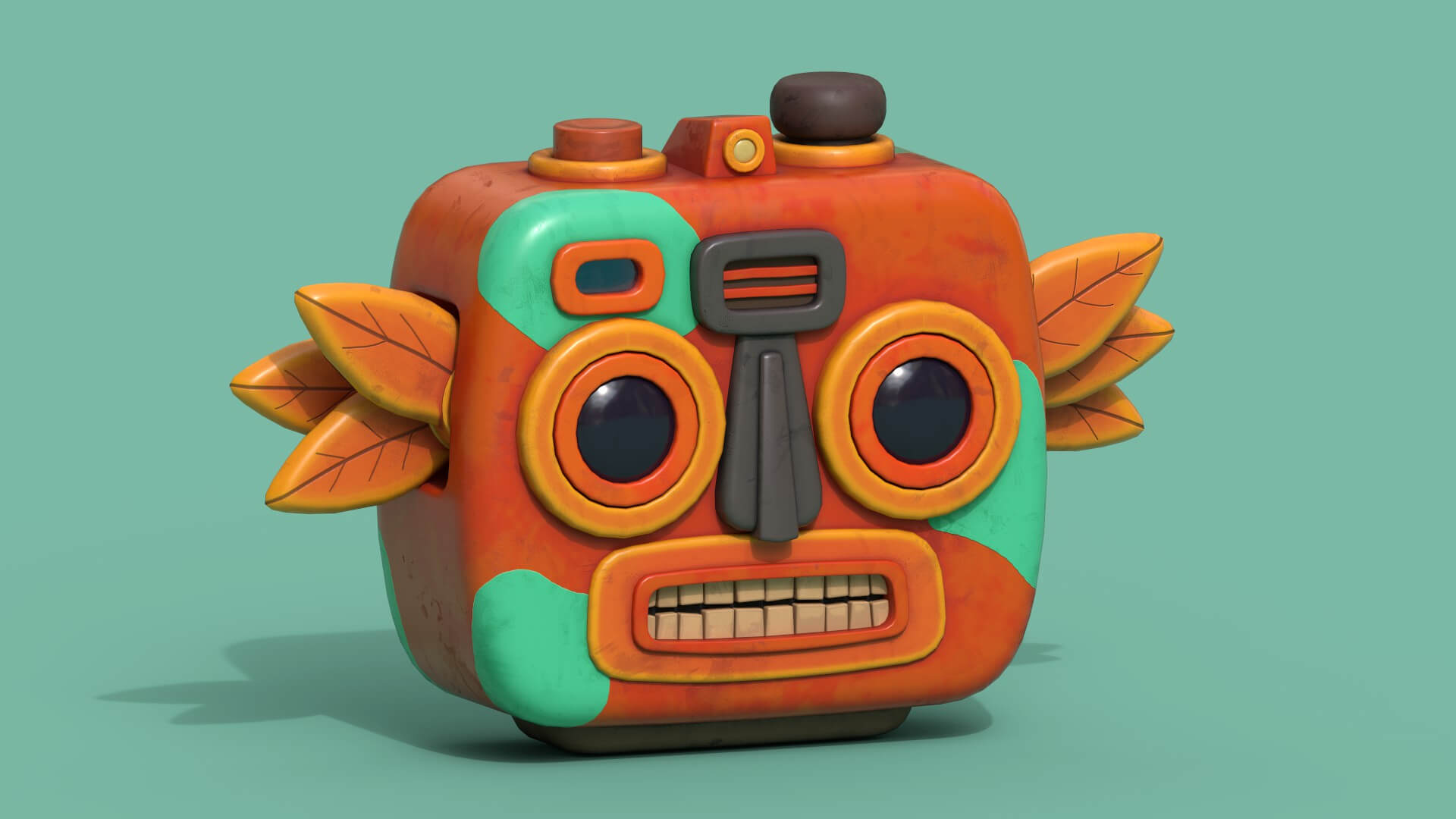 Stylized Tiki Camera - 3D Model by Art_Teeves
