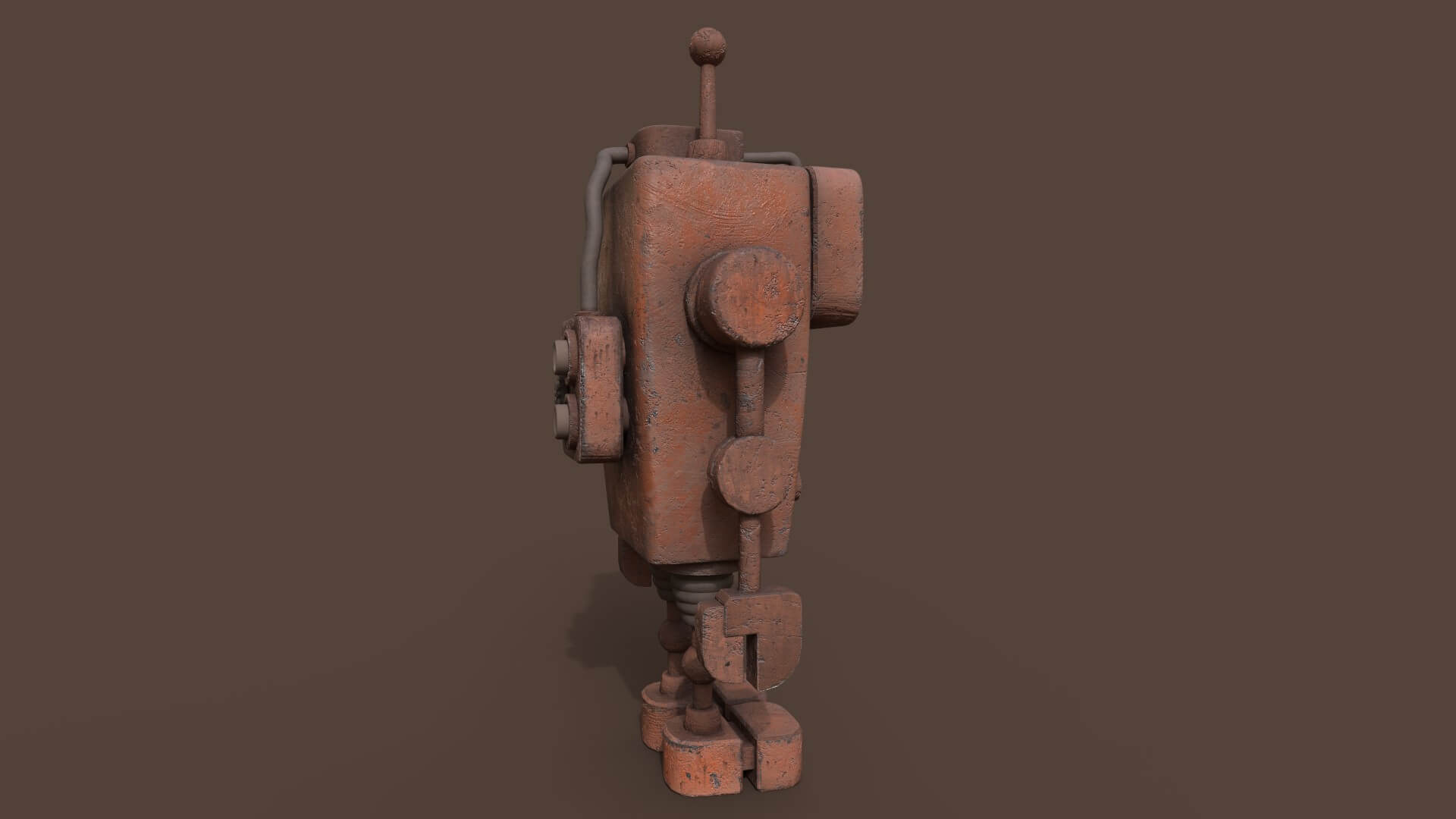 Stylized "Witness" Robot - 3D Model by Art_Teeves