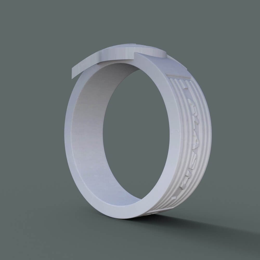 Flash/Barry Ring - 3D Model by Art0922
