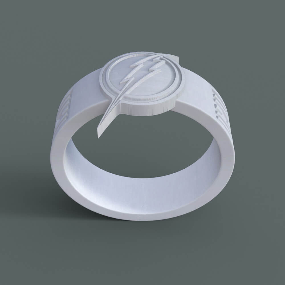 Flash/Barry Ring - 3D Model by Art0922