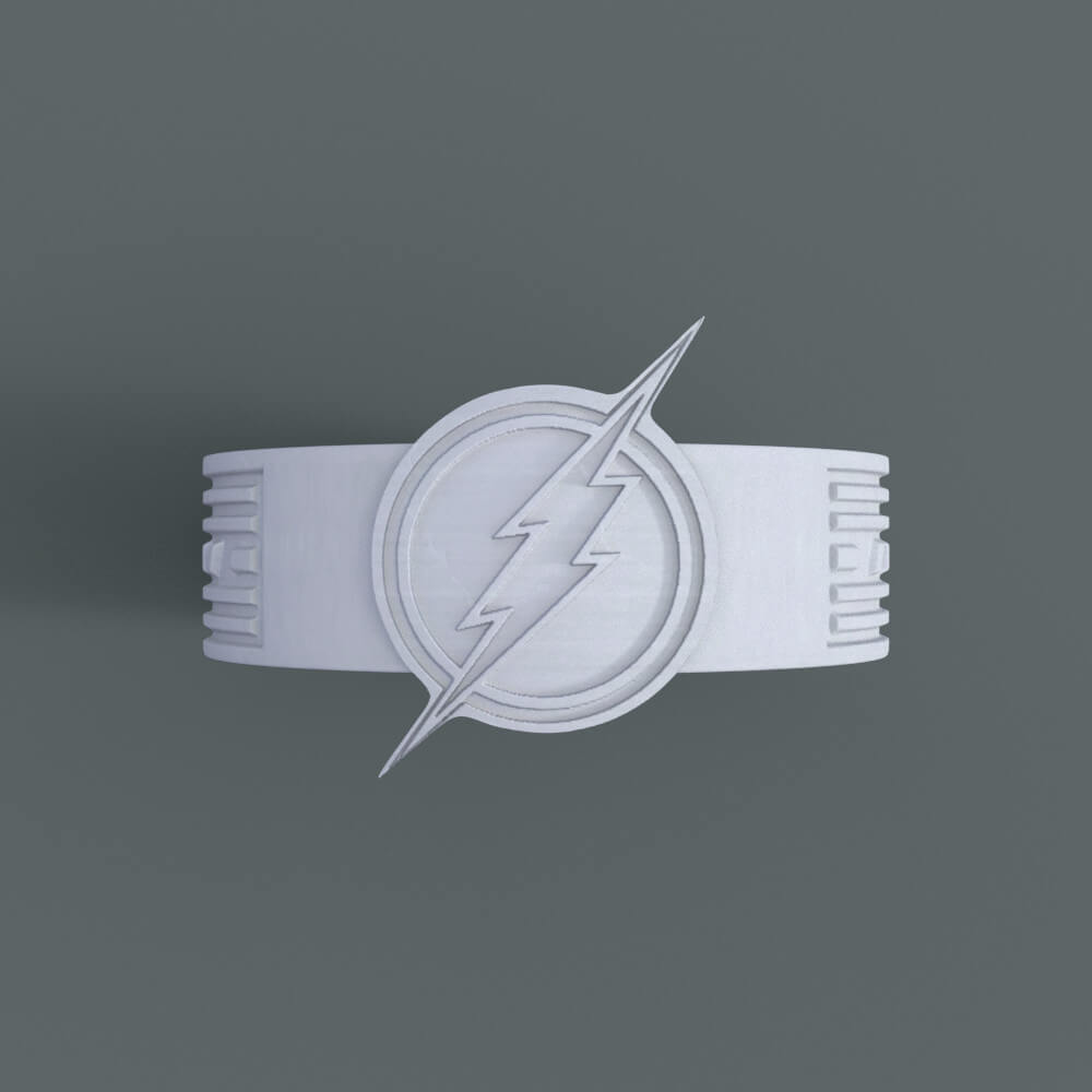 Flash/Barry Ring - 3D Model by Art0922
