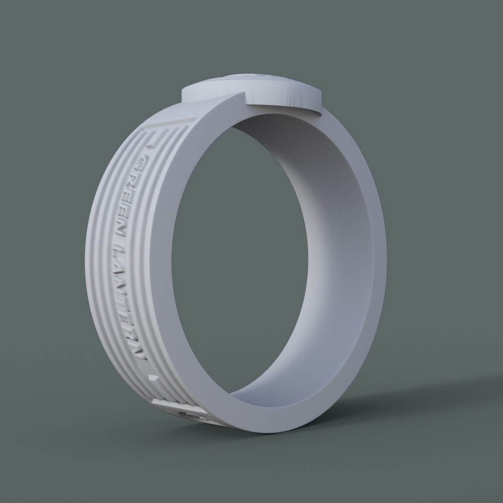 Green Lantern/ Hal Ring - 3D Model by Art0922