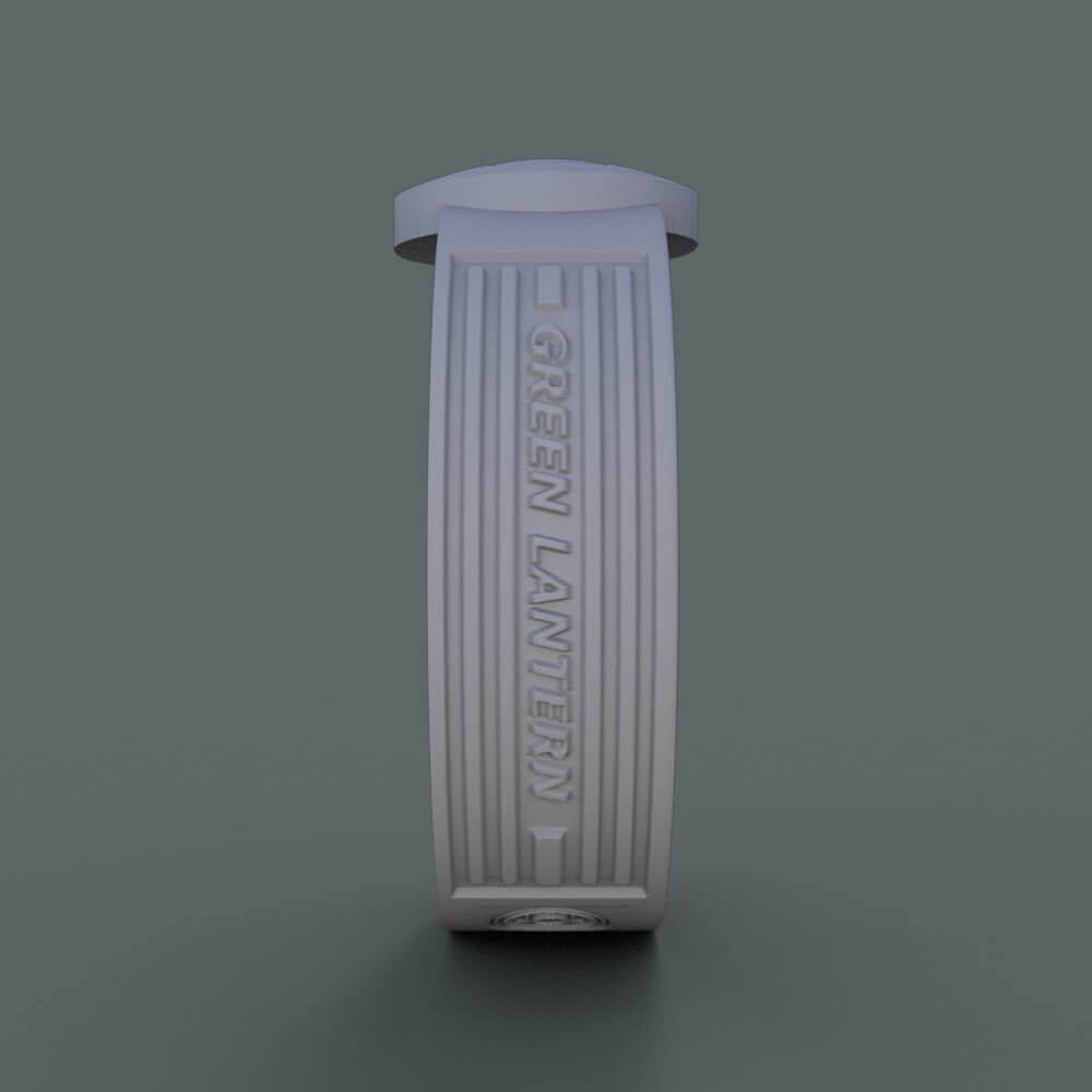 Green Lantern/ Hal Ring - 3D Model by Art0922