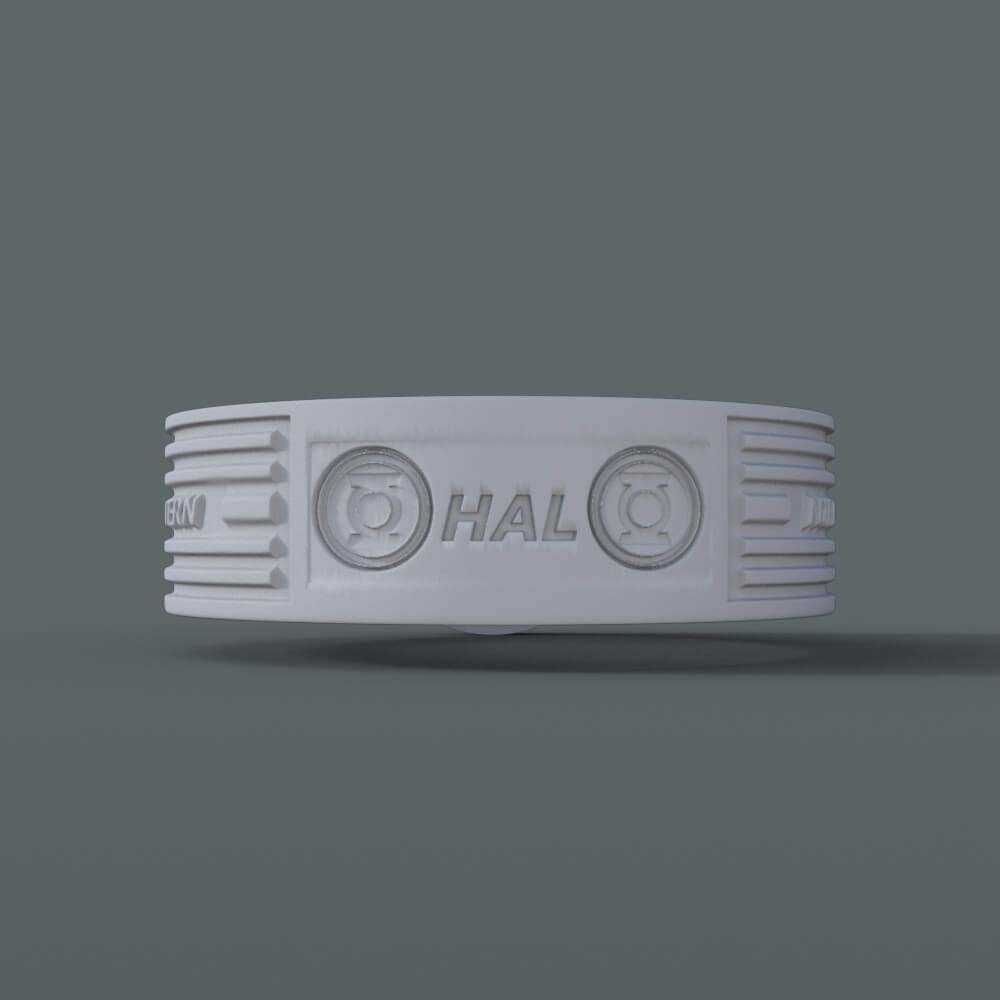 Green Lantern/ Hal Ring - 3D Model by Art0922