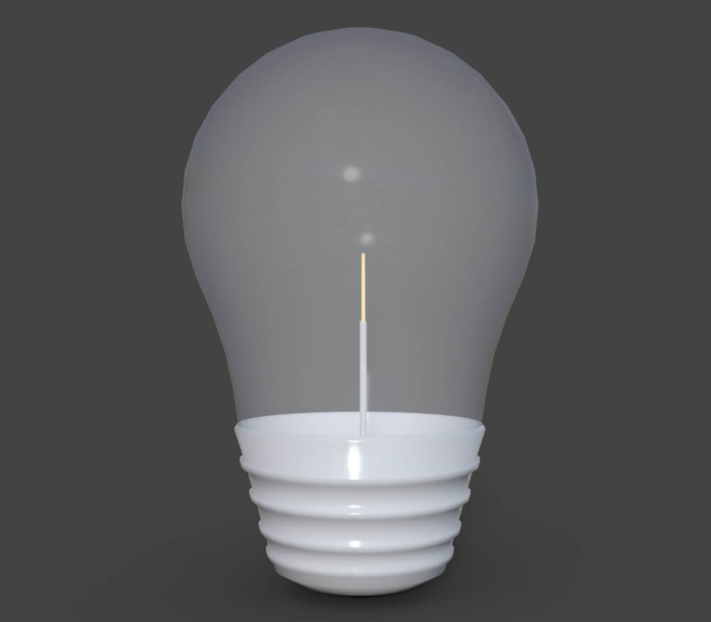 01.Light Bulb - 3D Model by Art0922