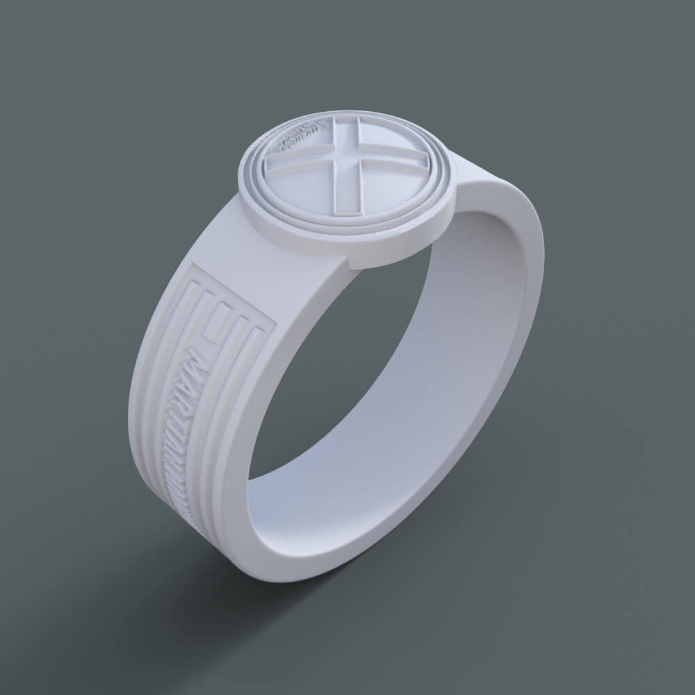 Martian Manhunter/J'onn Ring - 3D Model by Art0922