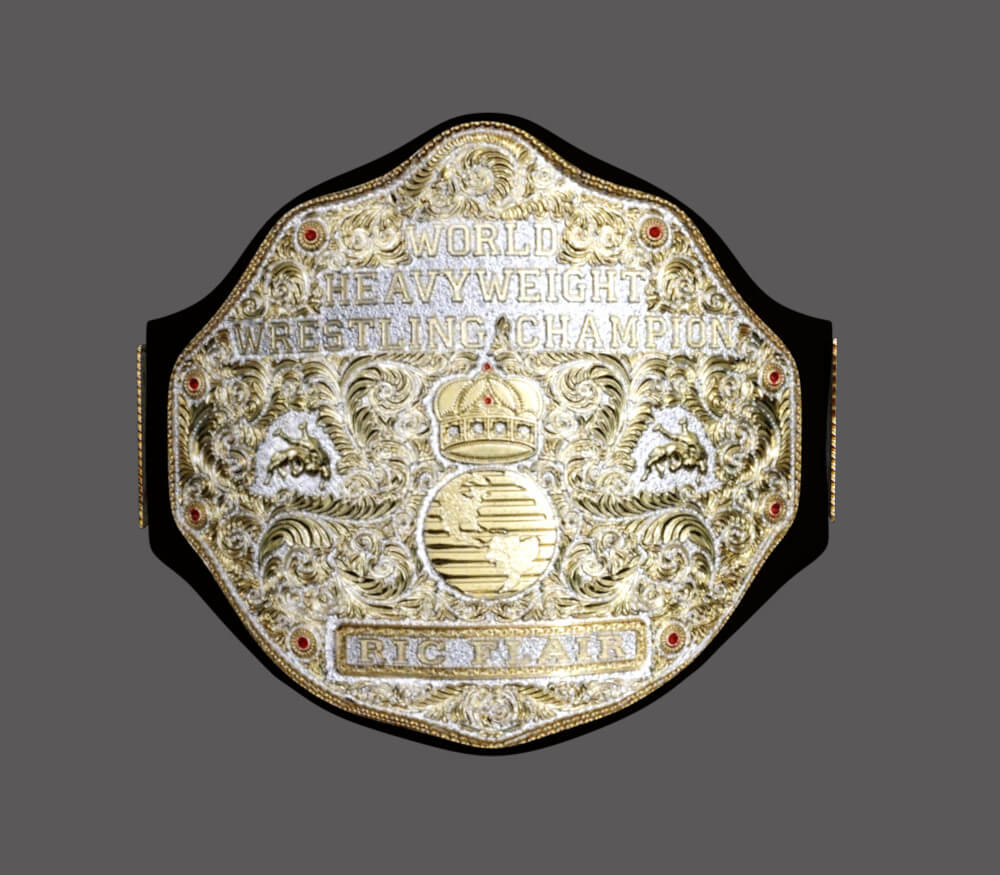 Ric Flair With Big Gold Belt - 3D Model by Art0922