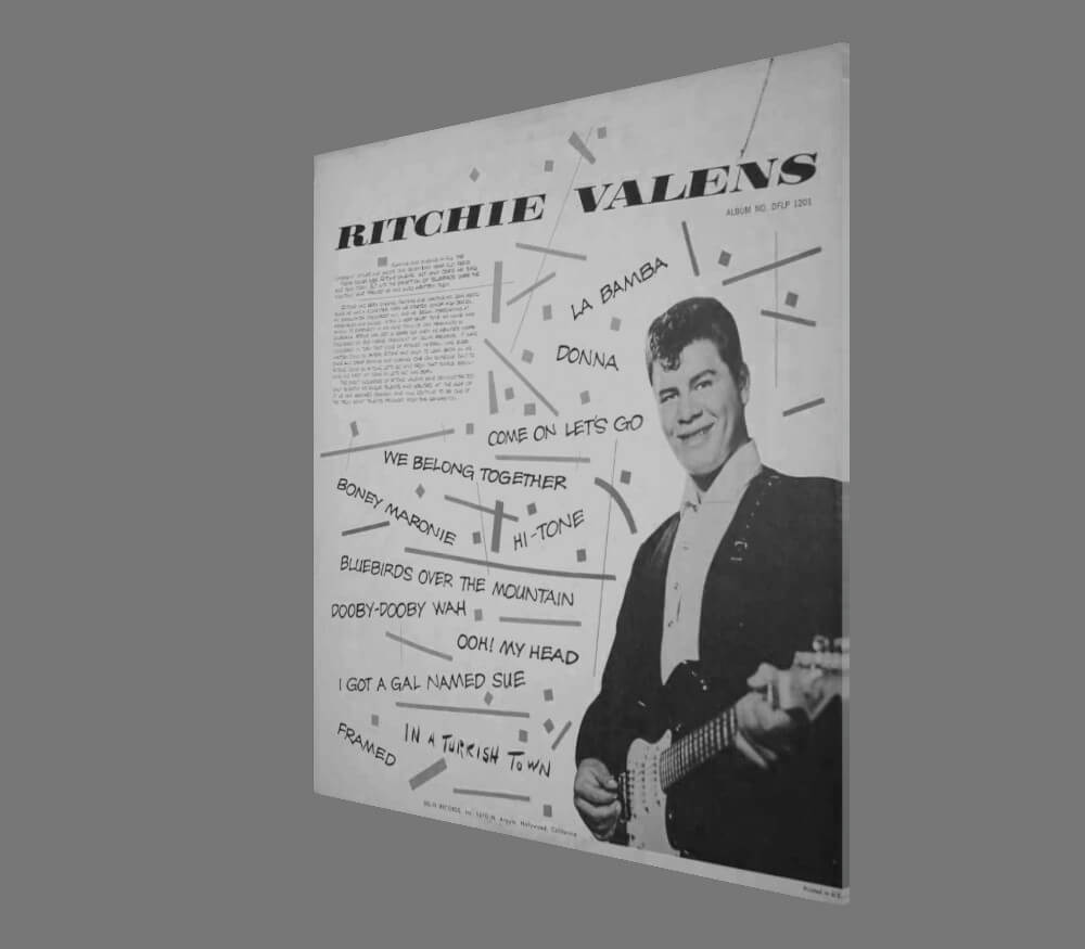 Ritchie Valens LP 33 1/3 With Studio Logo - 3D Model by Art0922