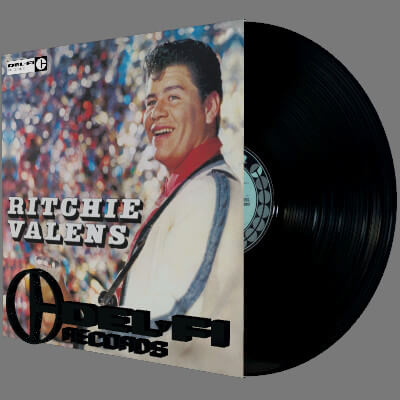 Ritchie Valens LP 33 1/3 With Studio Logo - 3D Model by Art0922