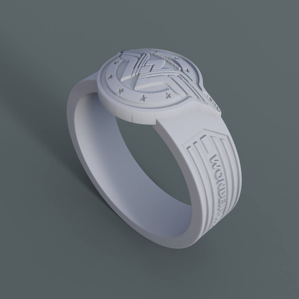 Wonder Woman Wedding Ring