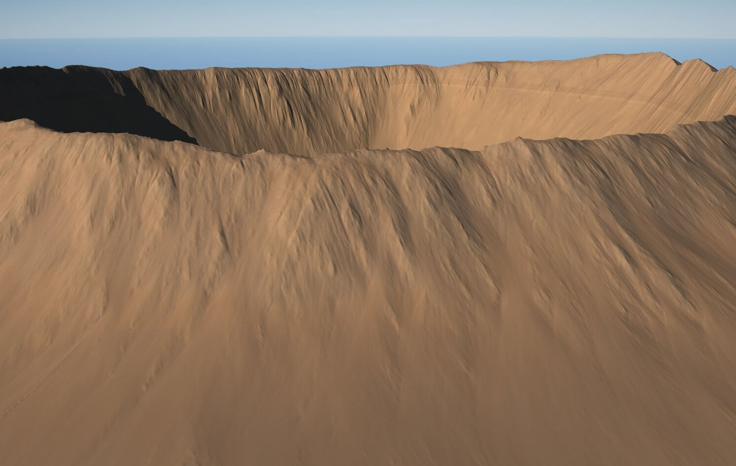 Crater - 3D Model by Artbuk