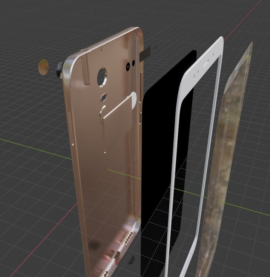 Smartphone - 3D Model by Artbuk