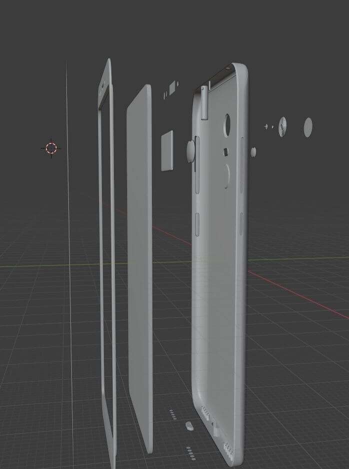 Smartphone - 3D Model by Artbuk