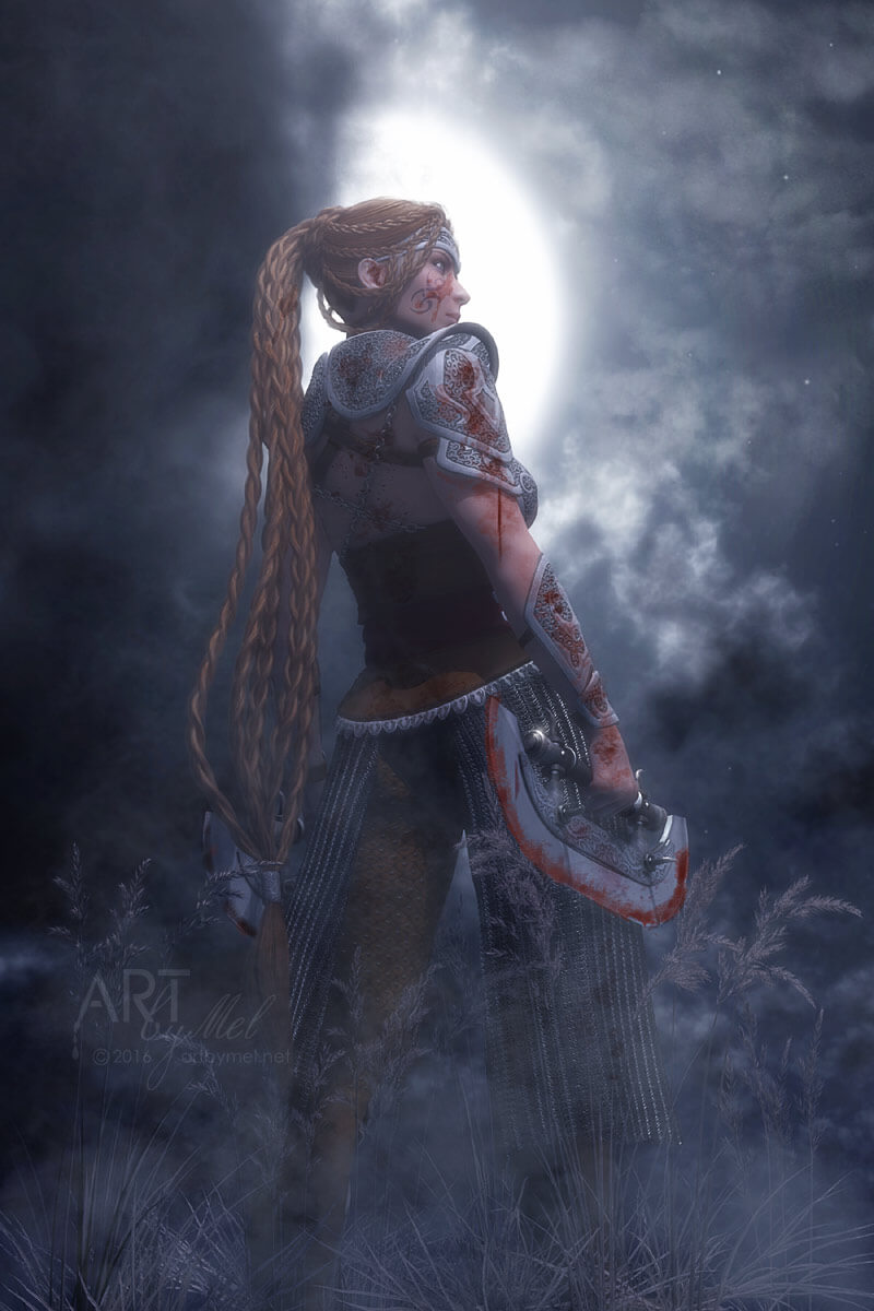 Never 3D Render, Digital Art by ArtbyMel