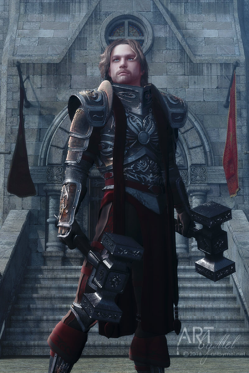 Undaunted 3D Render, Digital Art by ArtbyMel