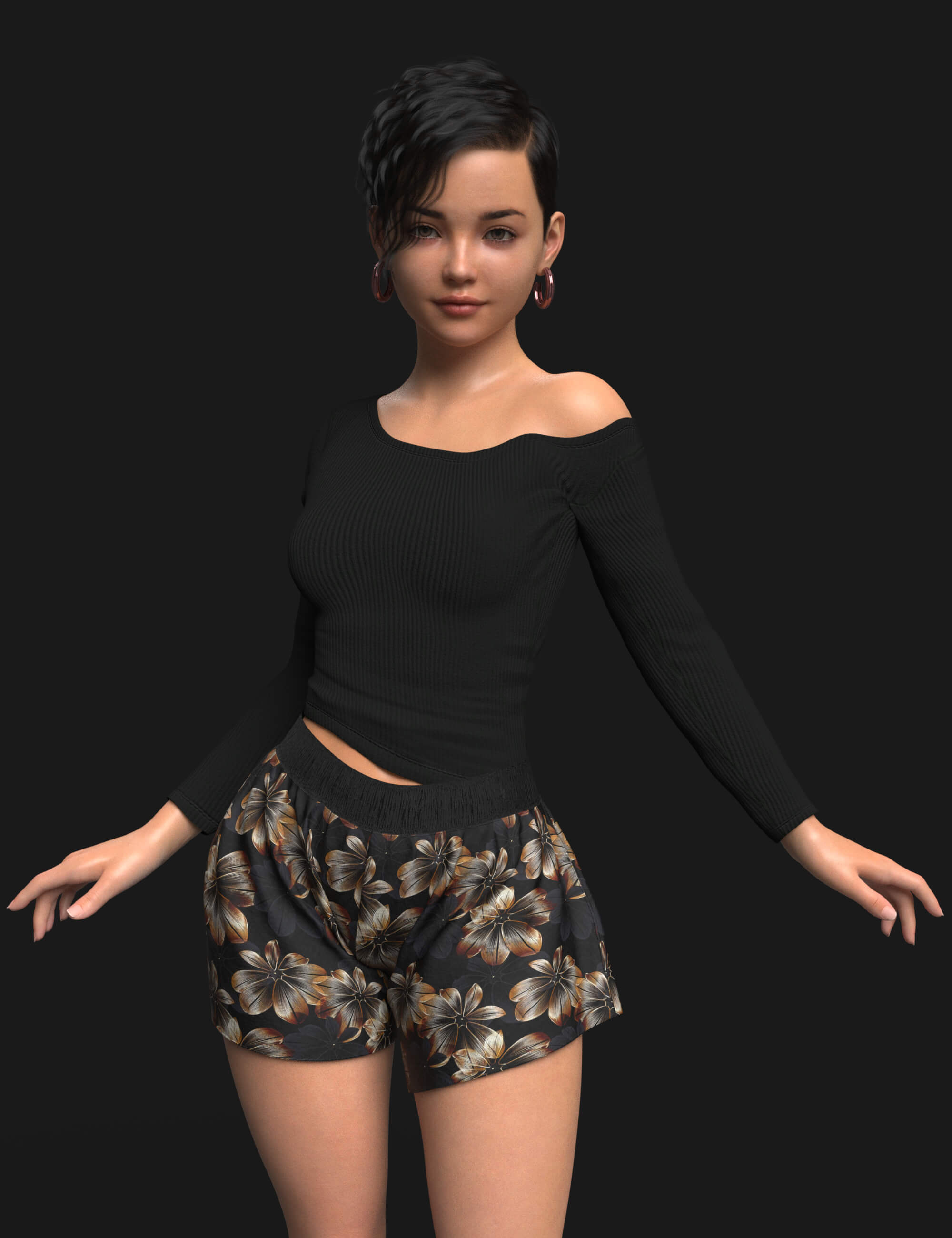 AB Diah Teen for Genesis 8 and 8.1 Female - Daz Content by ArtByte